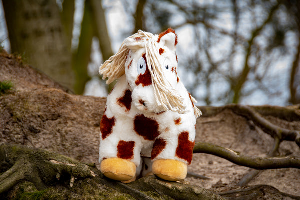 Crafty Ponies Soft Toy Pony Skewbald – Crafty Ponies UK