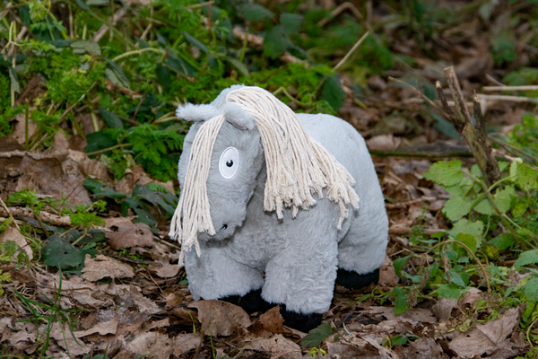 Crafty Ponies Soft Toy Pony Grey – Crafty Ponies UK