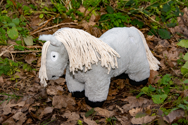 Crafty Ponies Soft Toy Pony Grey – Crafty Ponies UK