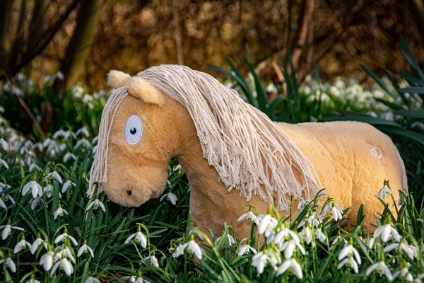 Crafty Ponies Soft Toy Pony Palomino – Crafty Ponies UK