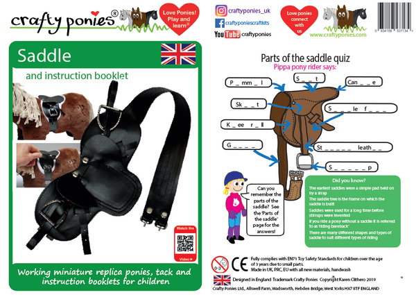 Saddle – Crafty Ponies UK